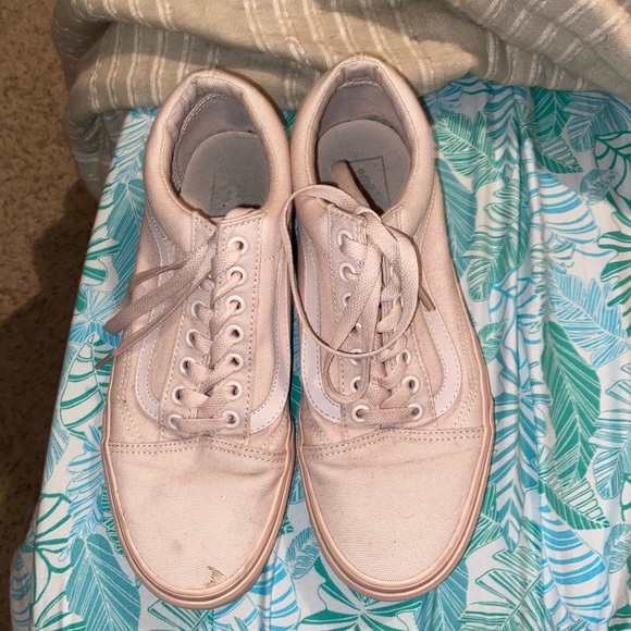 Vans | Shoes | Womens Pale Pink Low Vans | Poshmark